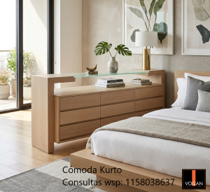 (Art. 344) Cómoda Kurto - Vogan Muebles
